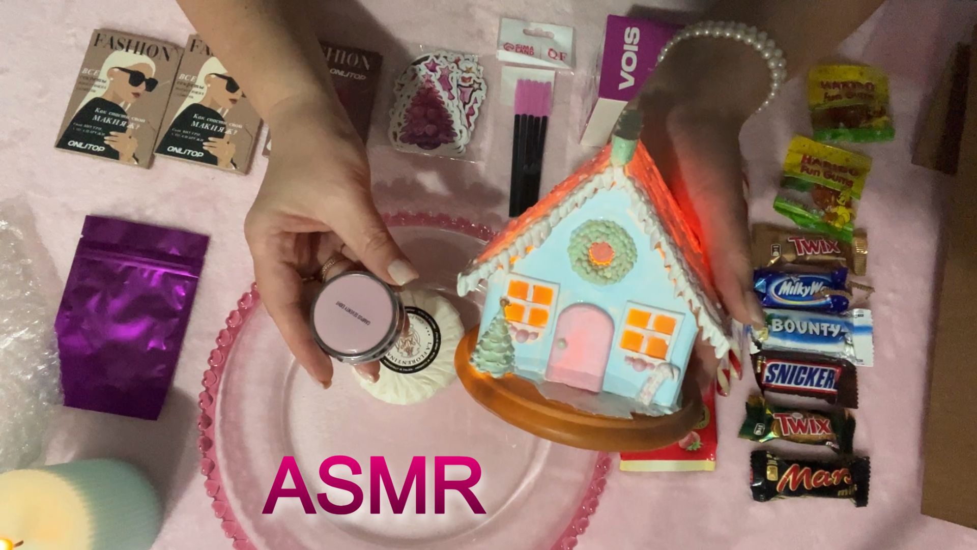 📦ASMR МУРАШЕЧНАЯ🎁РАСПАКОВКА ПОСЫЛКИ ОТ ЕЛЕНЫ/ ШЕПОТ, ШУРШАНИЕ БУМАГИ, ПАКЕТИКОВ