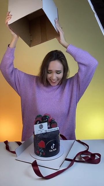 Любимое. Торт от TikTok ❤️
