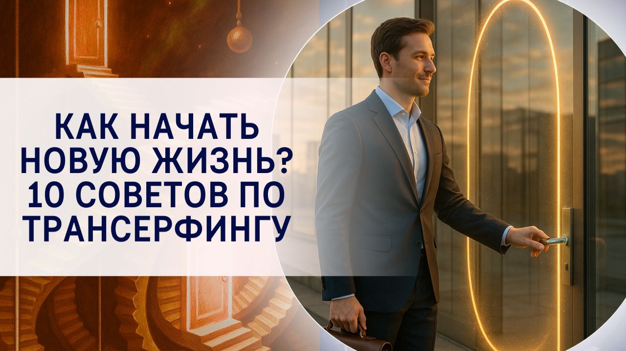 Как начать новую жизнь? 10 советов по Трансерфингу