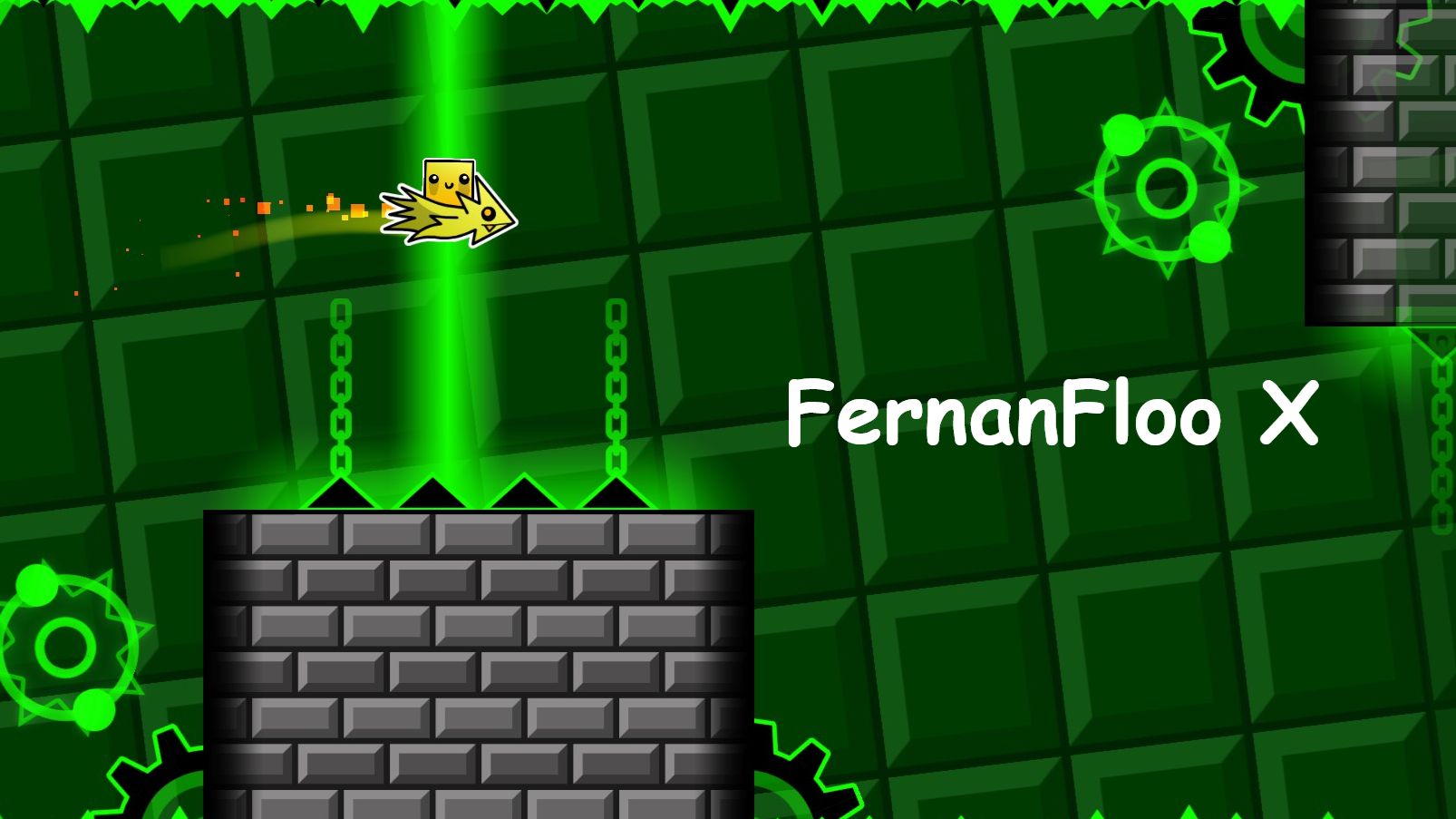 Прохождение FernanFloo X | Geometry Dash