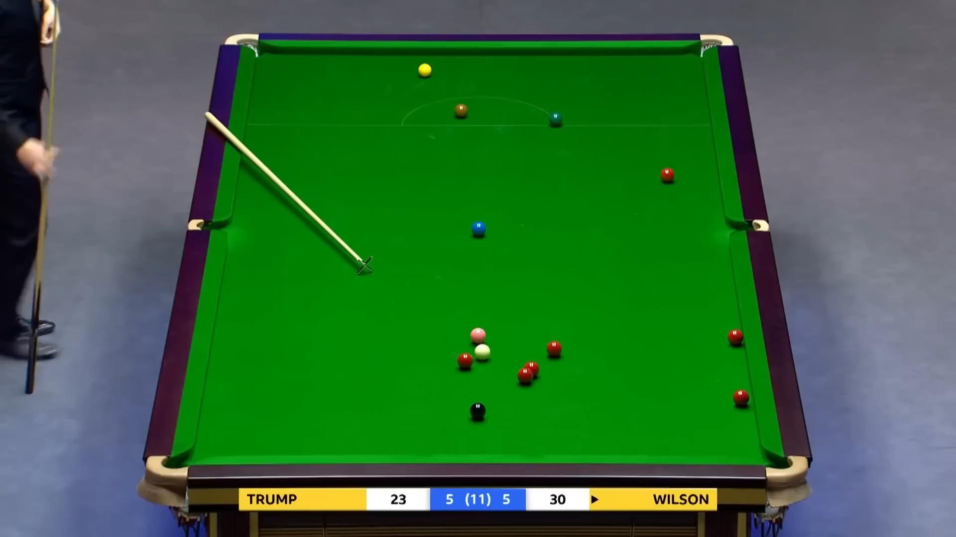 Снукер. Кайрен Уилсон против Джадда Трампа / Спорное решение мастера