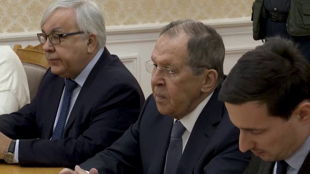 С.Лавров и А.Шибани, Москва, 24 декабря 2025 года