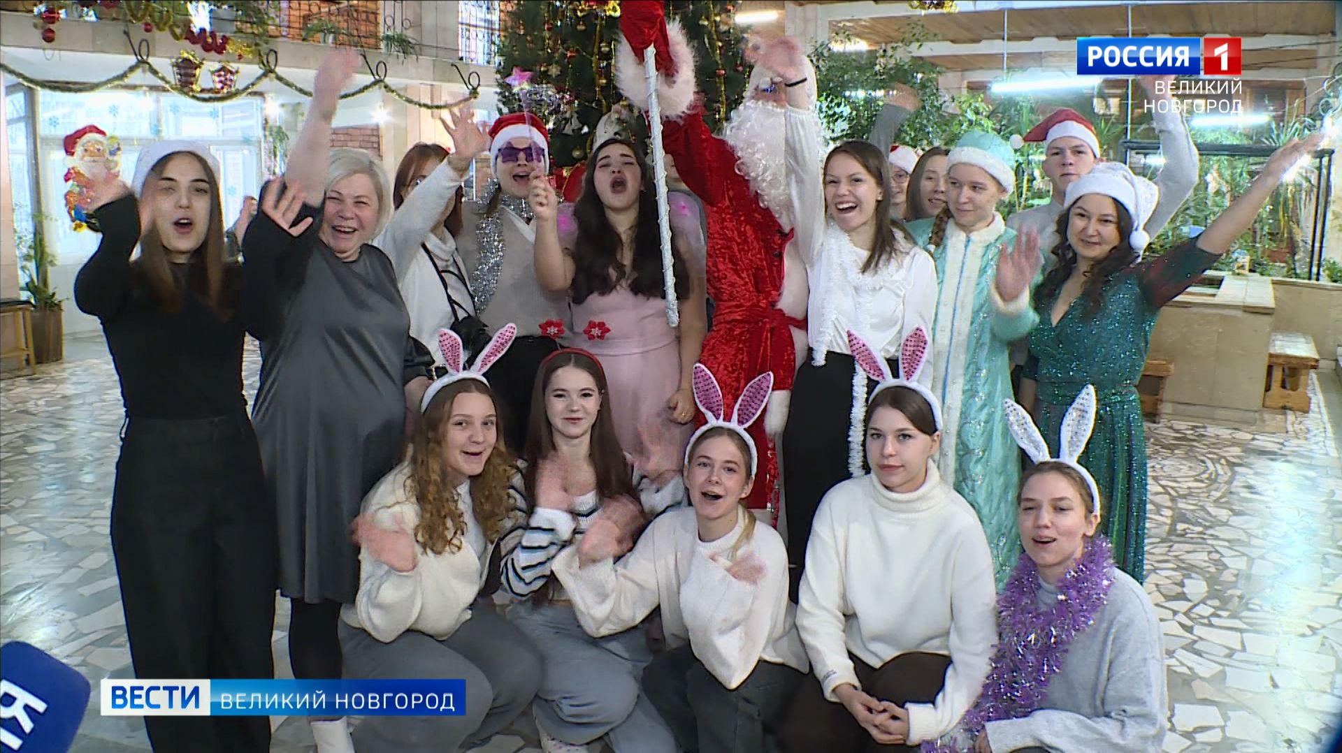 ГТРК СЛАВИЯ Новогодний праздник  в ОДКБ 24.12.25