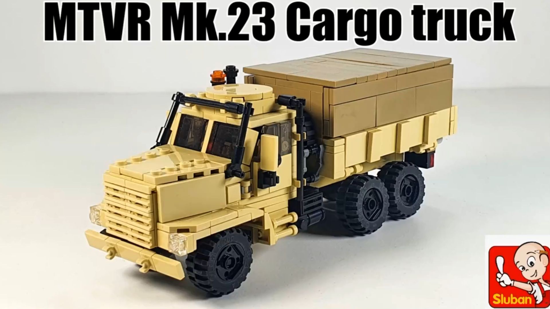 ЛЕГО инструкция MTVR Mk23 Cargo Truck. lego самоделка