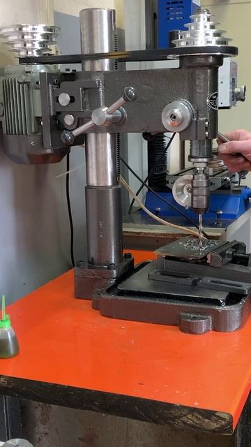 Сверлильный станок САТ МАП УПМ Саратов. Сделано в СССР