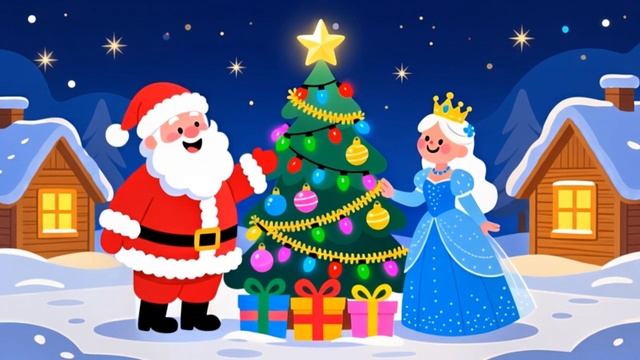 🎄 Дед Мороз и Снегурочка дарят чудо под звездным небом! ✨