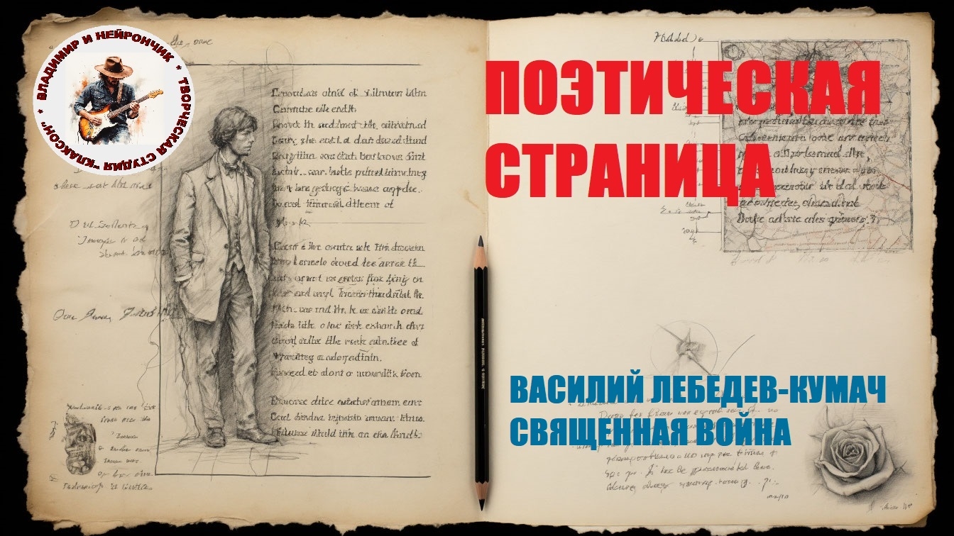 ПОЭТИЧЕСКАЯ СТРАНИЦА Василий Лебедев - Кумач Священная война