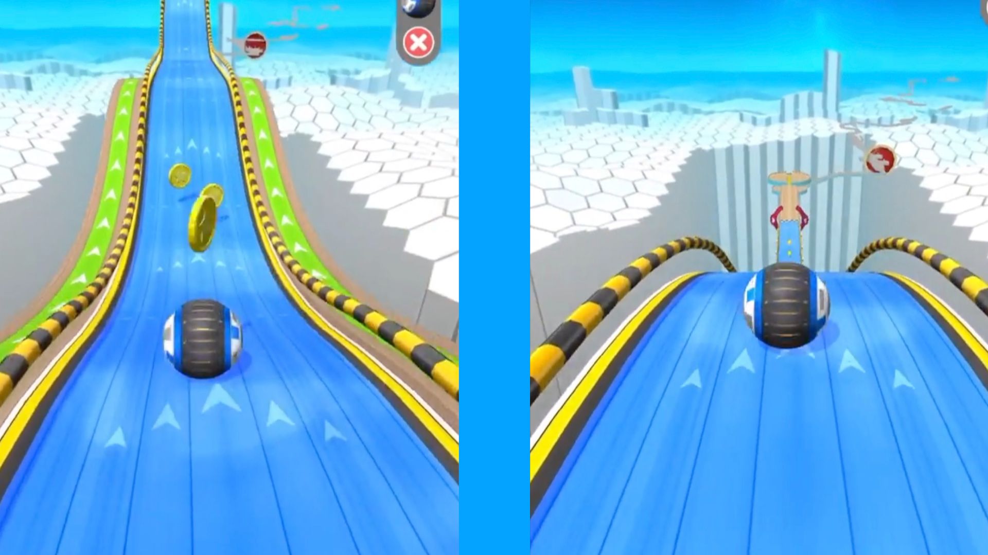 Going balls All Levels Gameplay IOS Android Going Balls level 1264 Bonus level Speed Run