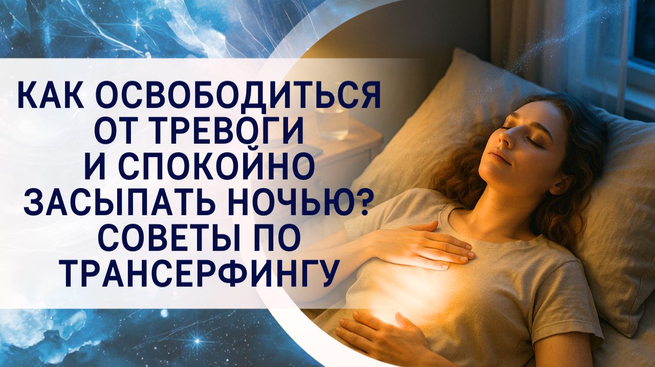 Как освободиться от тревоги и спокойно засыпать ночью? Советы по Трансерфингу