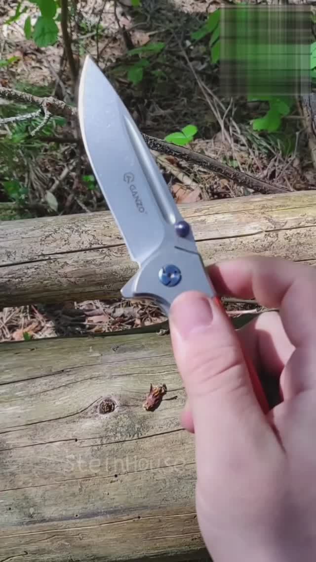 Нож Ganzo G704 флиппер на подшипниках