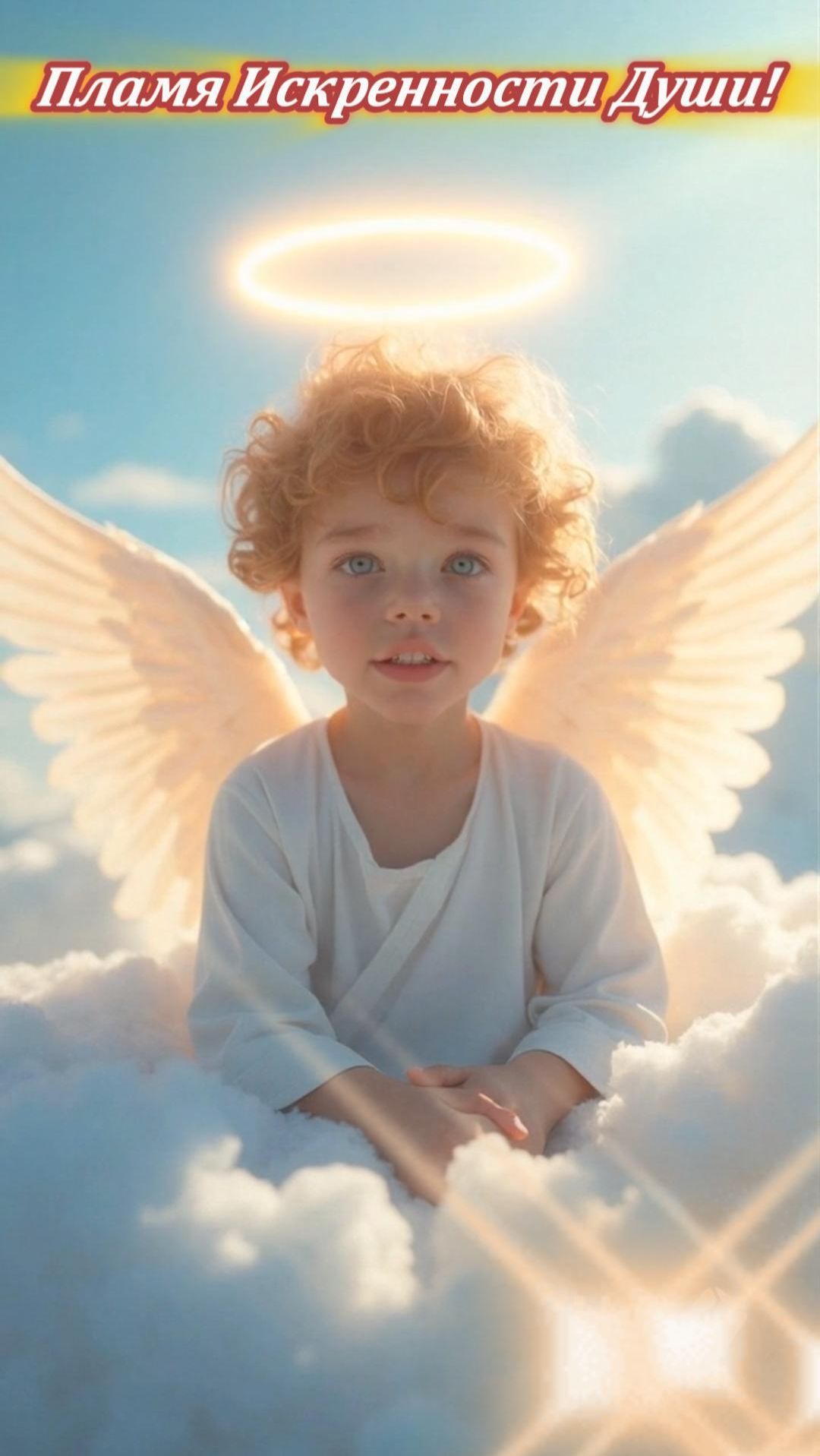 Пламя искренности души! Молитва!