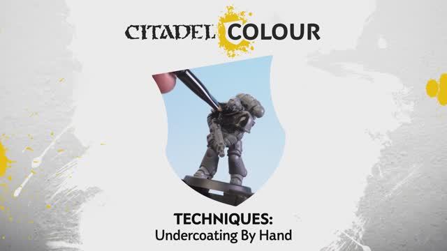 02 - Undercoating by Hand