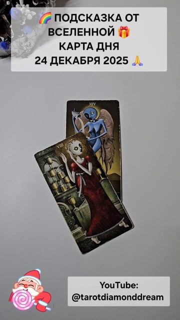 🌈 ПОДСКАЗКА ОТ ВСЕЛЕННОЙ 🎁 КАРТА ДНЯ 24 ДЕКАБРЯ 2025 🙏