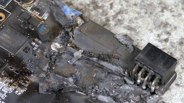 Прогар видеокарты 80lvl