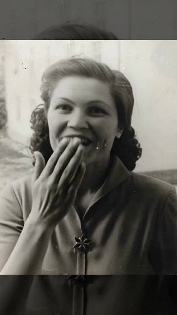 Мама около 65 лет назад