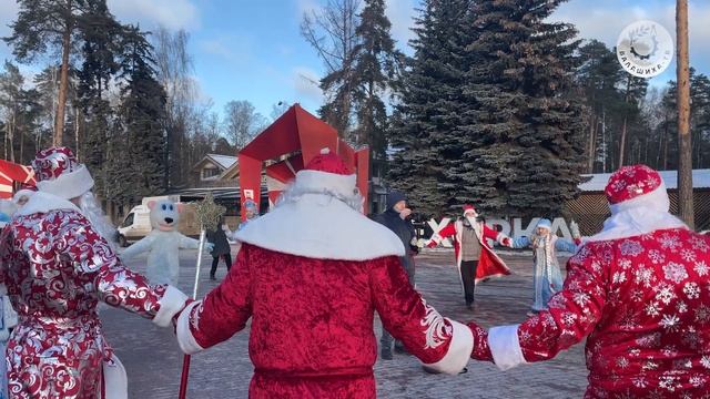 Деды морозы Молодой Гвардии