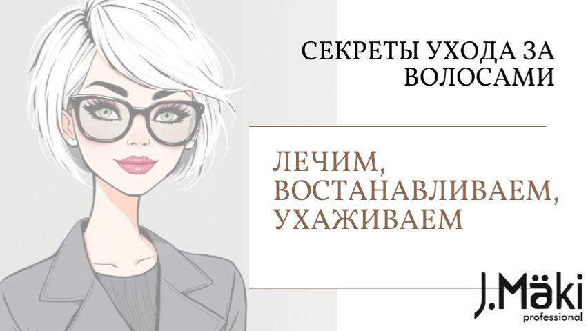 Лечение волос дома: Обзор серии J.Mäki Professional. Шампуни, маски, бальзамы для восстановления