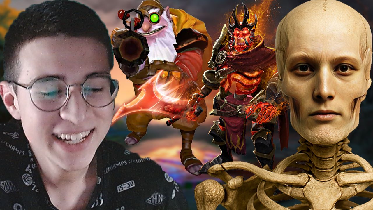 ПАПИЧ С НЕМЕЦКИМ ДЕДОМ ВЫИГРЫВАЮТ КАТКУ В ДОТЕ 2!ИГРАЮ В DOTA 2 С БРАТИШКОЙ! WRAITH KING AND SNIPER