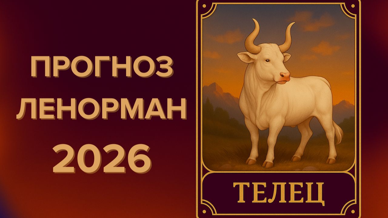 ♉ ТЕЛЕЦ 2026 🔮 ЧТО ПРИНЕСЁТ ГОД, ЧТО ГОД ГОТОВИТ🔮 ПРОГНОЗ ЛЕНОРМАН ✨ЧТО ЖДЁТ ✨ КУДА ВЕДЁТ СУДЬБА