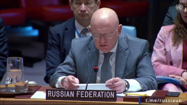 В.А.Небензя на Совете Безопасности ООН по иранской ядерной программе, Нью-Йорк, 23 декабря 2025 года