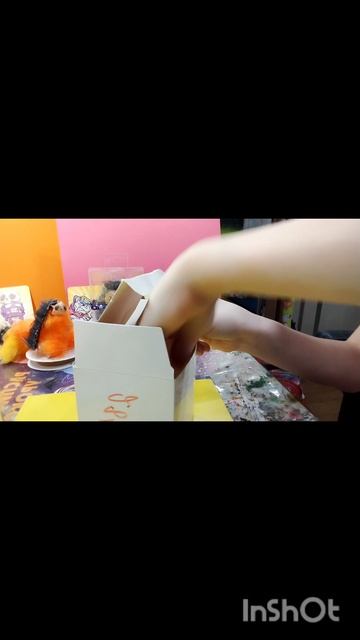 Упаковка игрушек на новый год