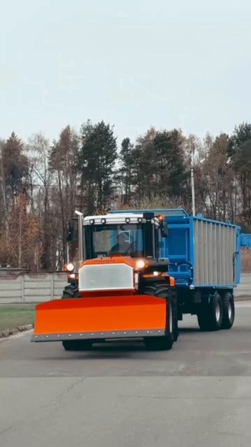 Трактор бульдозер колесный Ярославец Я-250Б с двигателем ЯМЗ-236 (180 лс)