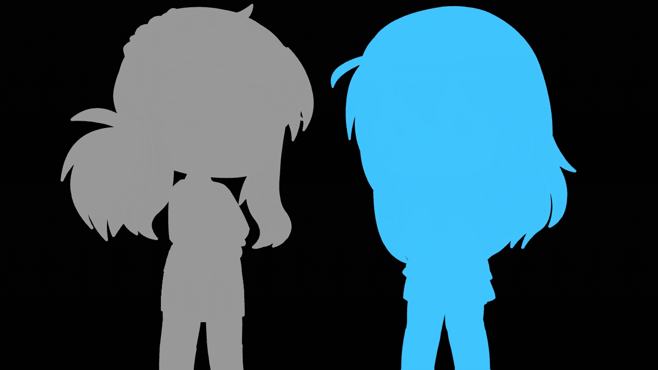 Трефовая королева и Трефовый валет/Девчонки 13 Карт/Meme/ (Gacha Club/Nebula)♣♣♣