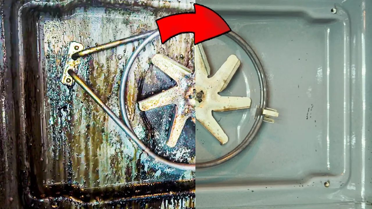 Духовка сияет за 5 минут! 5 простых шагов к безупречно чистой духовке отмоем Нагар и Жир легко!