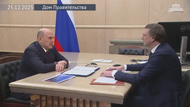 Председатель Правительства встретился с генеральным директором ПАО «Аэрофлот» С.Александровским