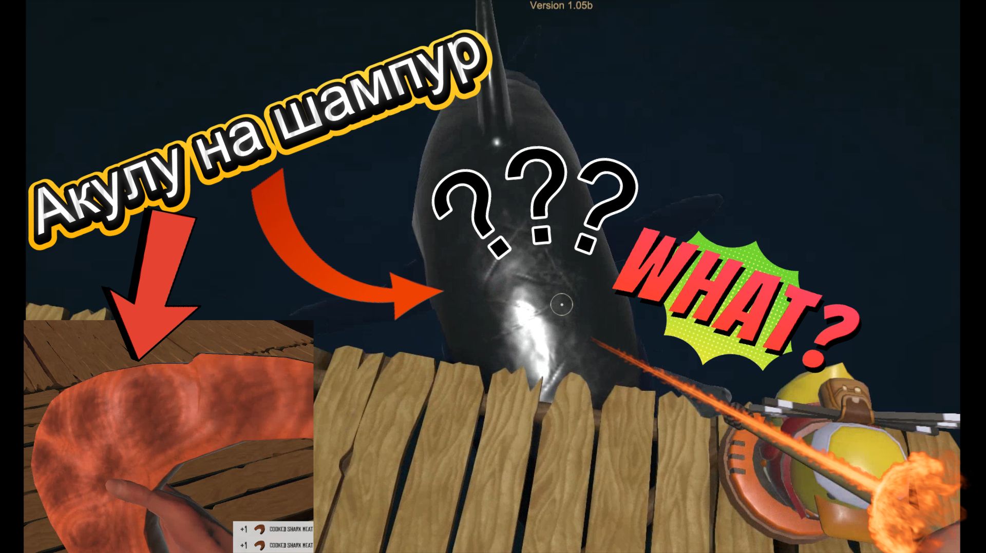 АКУЛУ НА ШАМПУР - (RAFT)#1