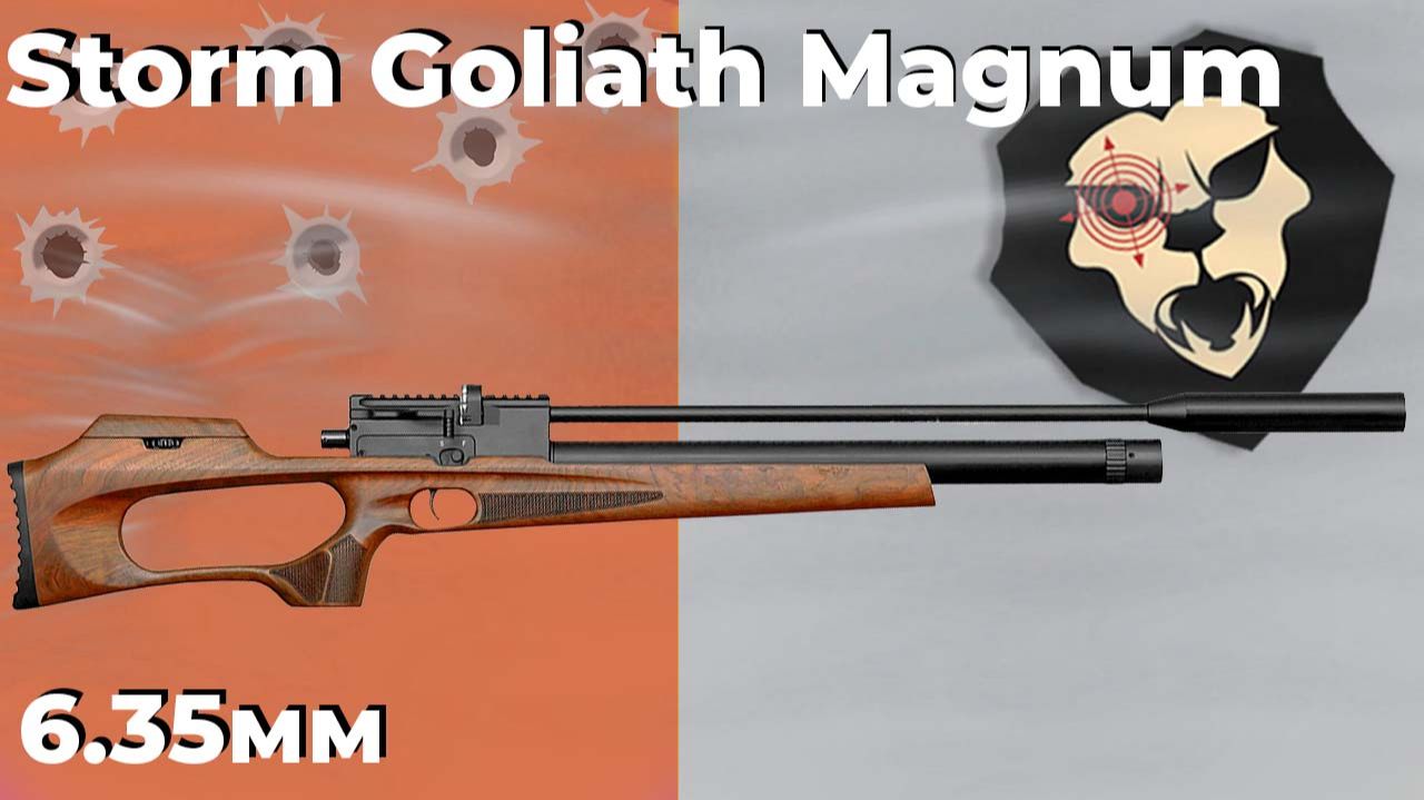 Пневматическая винтовка Storm Goliath Magnum 6.35 мм