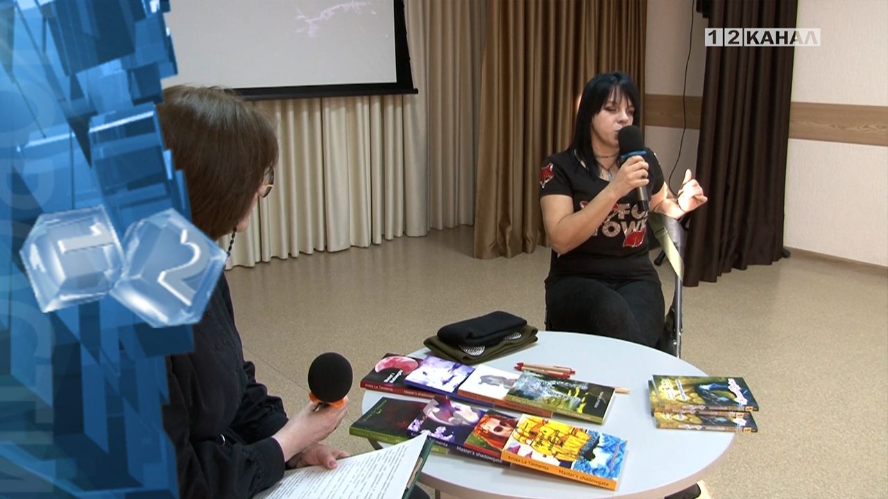 В городской библиотеке прошла встреча Анастасии Пичкалевой с молодежью города