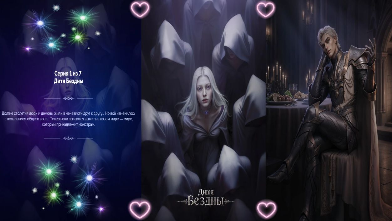 Seven Hearts Stories / Дитя Бездны / 1 Сезон / 1 Серия / Дитя Бездны / 💎