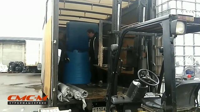 Отгрузка ёмкости для воды и еврокубов в организацию ООО «ПСТ»