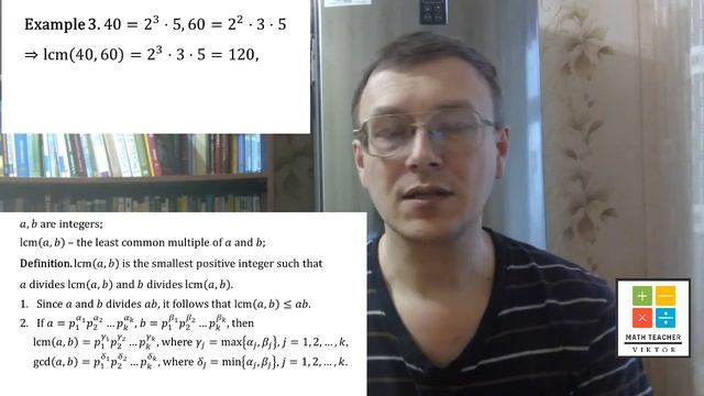 Video task 19 - Least common multiple of two integers