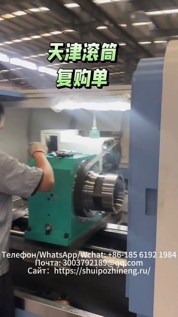 Двухшпиндельный токарный станок с роликовой подачей Двухшпиндельный токарный