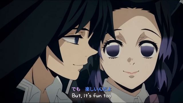 Giyuu × Shinobu MV]- [A Tear-Stained Butterfly] (English Sub Ver.)