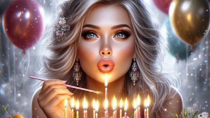 С днём рождения,пусть мечты сбываются! Самая лучшая музыкальная открытка.