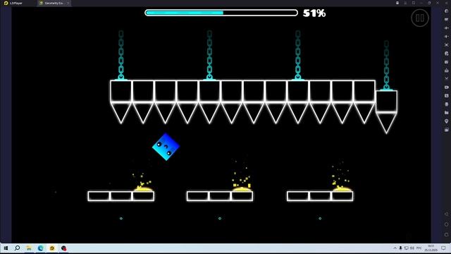 Играю в геометрий дэш прохожу BASE AFTER BASE