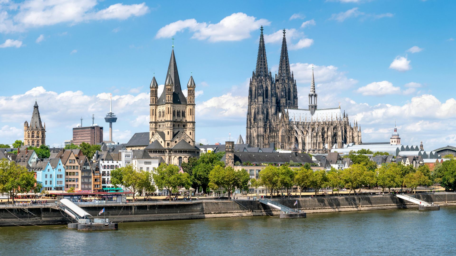 Кёльн и Кёльнский собор.