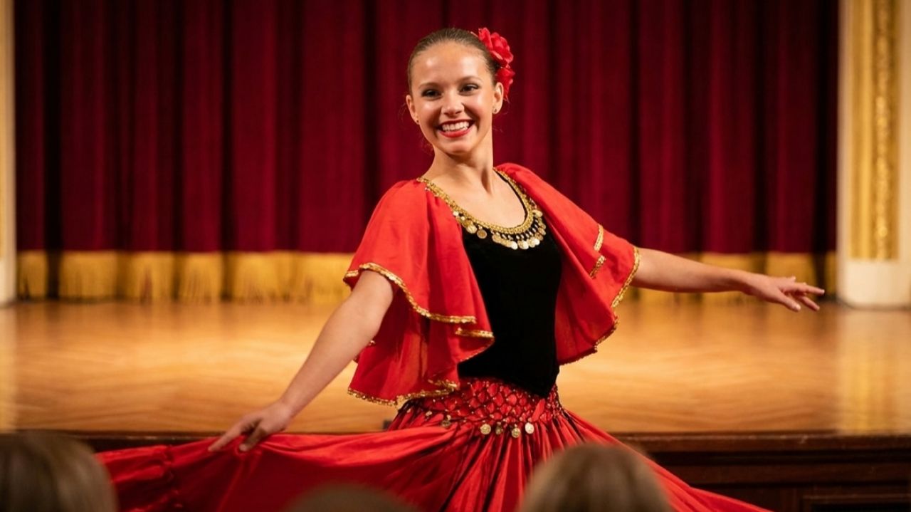 Цыганский танец. Фестиваль "Арт Премьер"