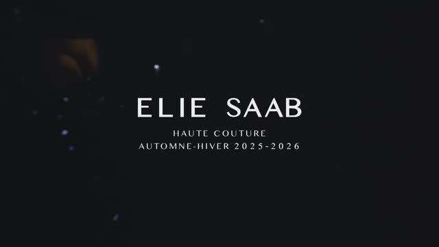 Показ женской коллекции Elie Saab Haute Couture осень-зима 2025-2026