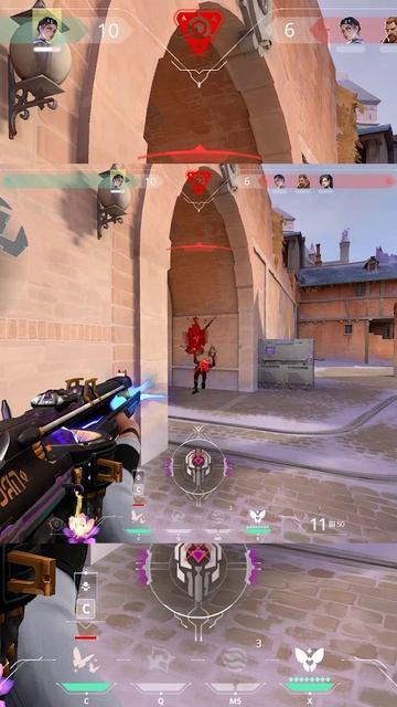 Valorant clutch moment #1 #shorts #valorant  #валорант #aim