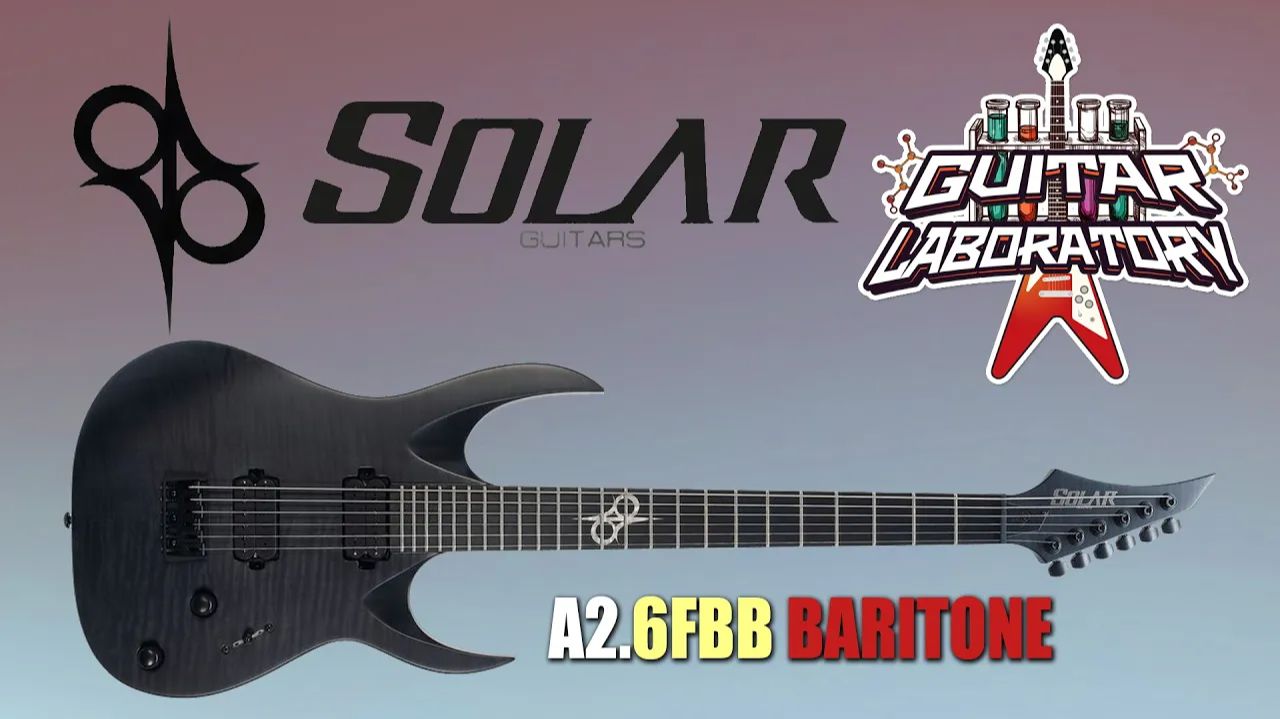 SOLAR GUITARS A2.6FBB BARITONE