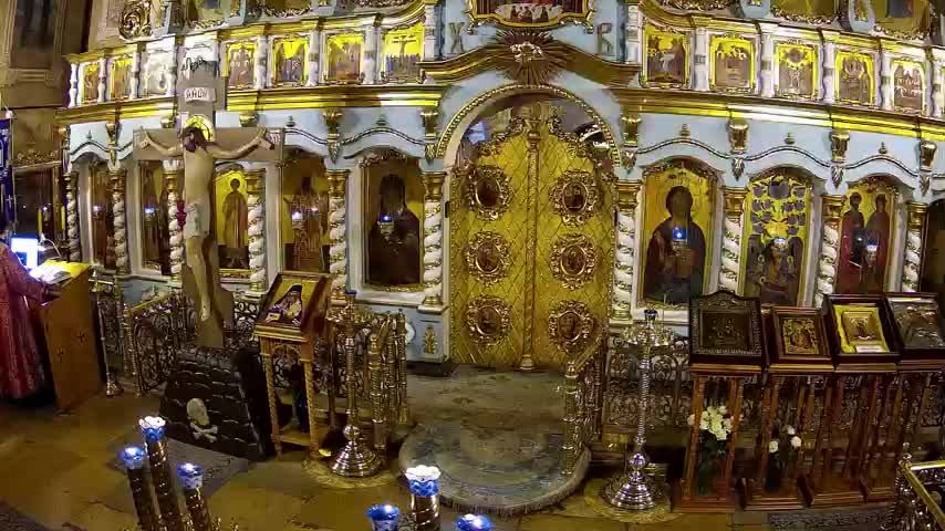 LIVE: Мчч. Евстратия, Авксентия, Мордария и Ореста Славословная утреня ...