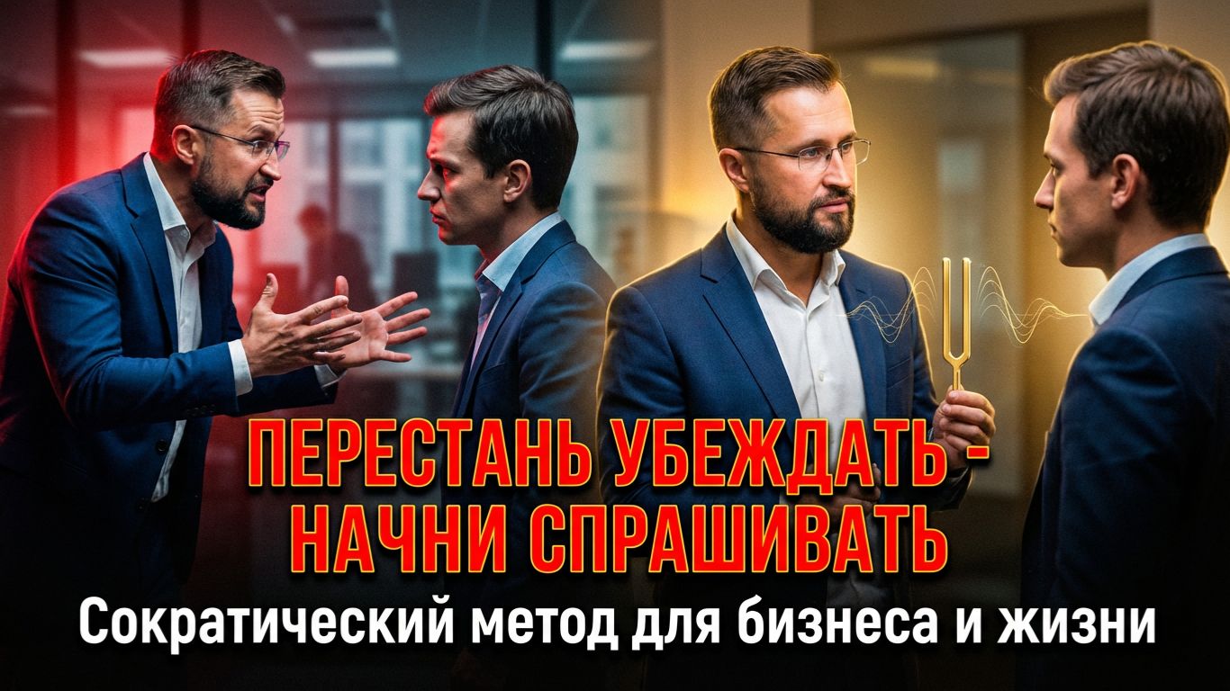 Сократический метод вопрошания в коучинге, продажах, бизнесе и отношениях и др. Майевтика Сократа