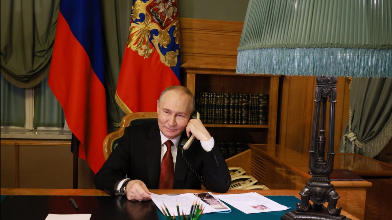 Владимир Путин поговорил по телефону с Варварой Смахтиной, 25 декабря 2025 года