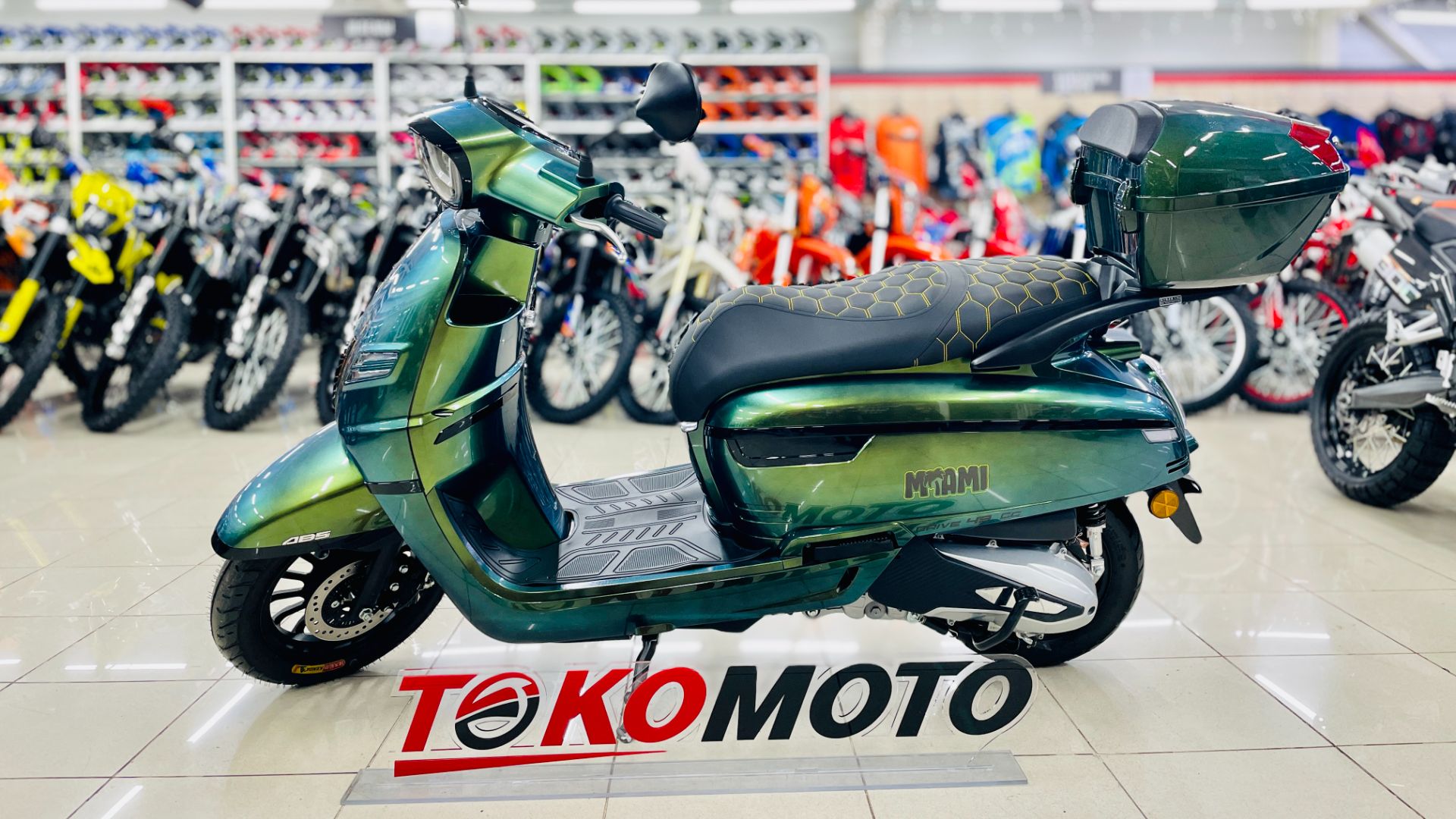 Скутер BC Майами ЗЕЛЕНЫЙ ABC