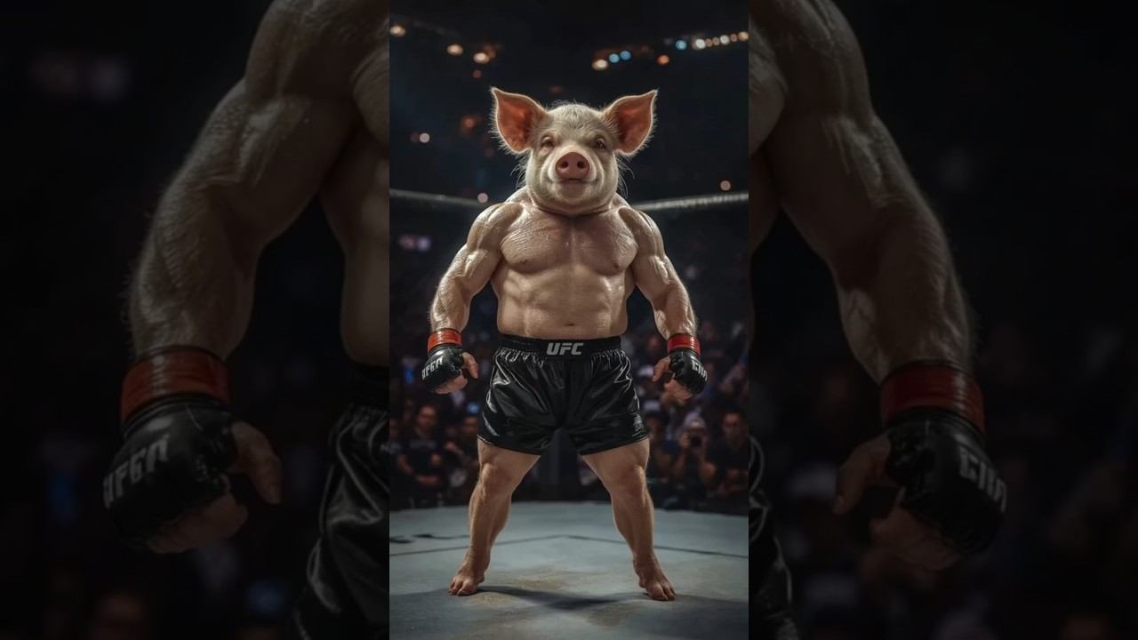 ЖИВОТНЫЕ – НОВЫЕ ЗВЁЗДЫ UFC! Часть 4.