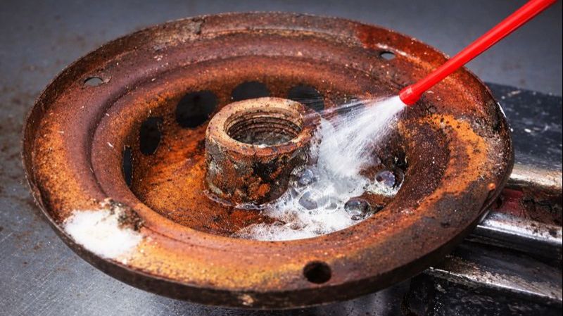 Реставрация Ржавого Антикварного Светоотражающего Фонаря